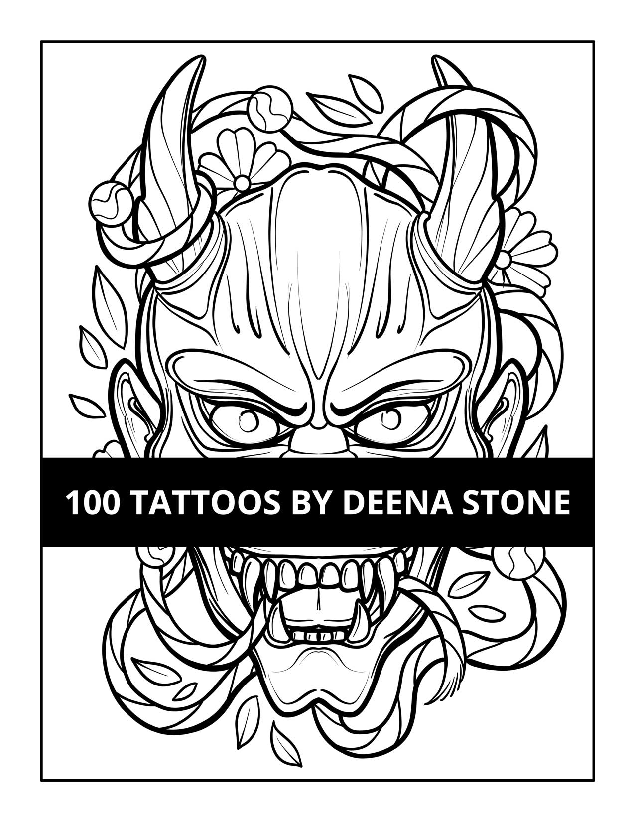 100 Tattoos Coloring Book - Deena Stone